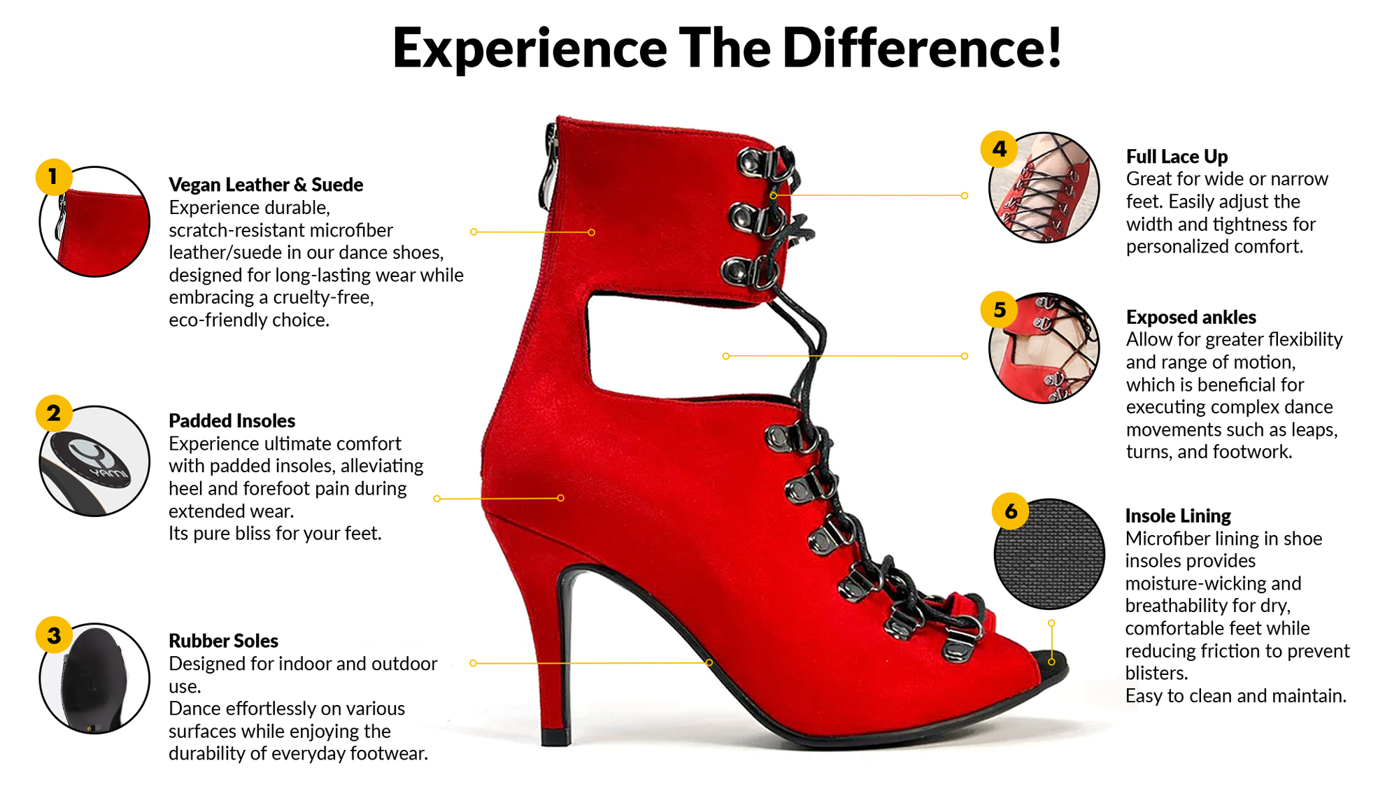 Amanda Street Sole Dance Booties: Multifunctional Dance Shoes for Every ...